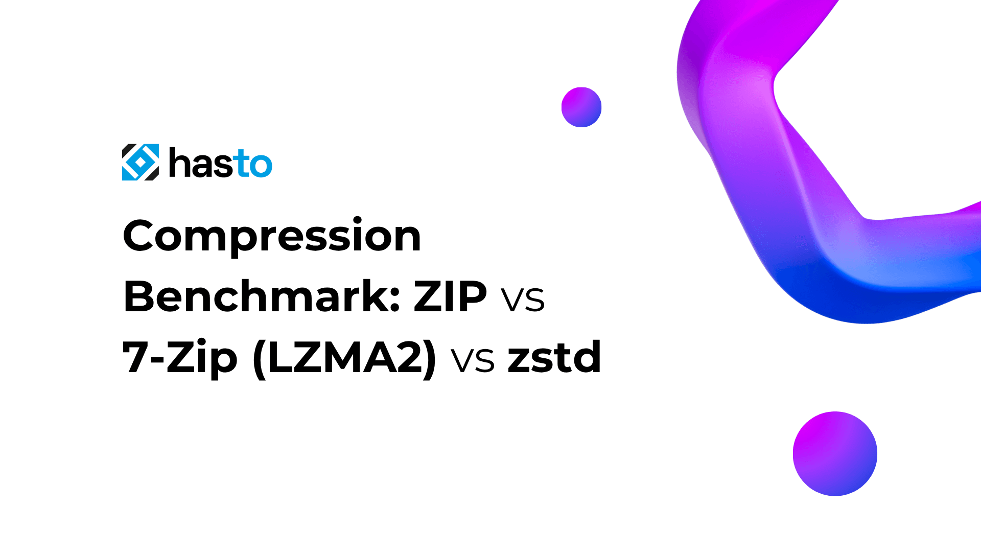 zstd vs zip vs 7-Zip (LZMA2): .NET Compression Benchmark - hasto.pl